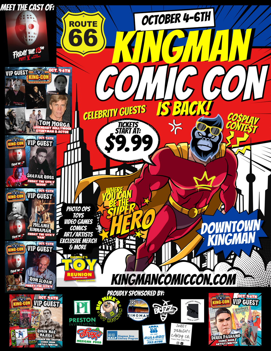 King-Con: Kingman Comic Con – Kingland Studios - Kingman, Arizona
